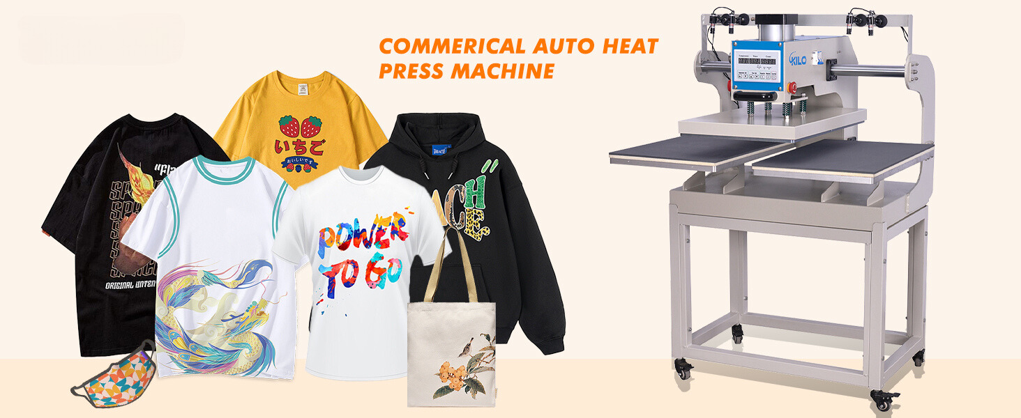 Commercial Heat Press Machines - Kilo Heat Press Canada