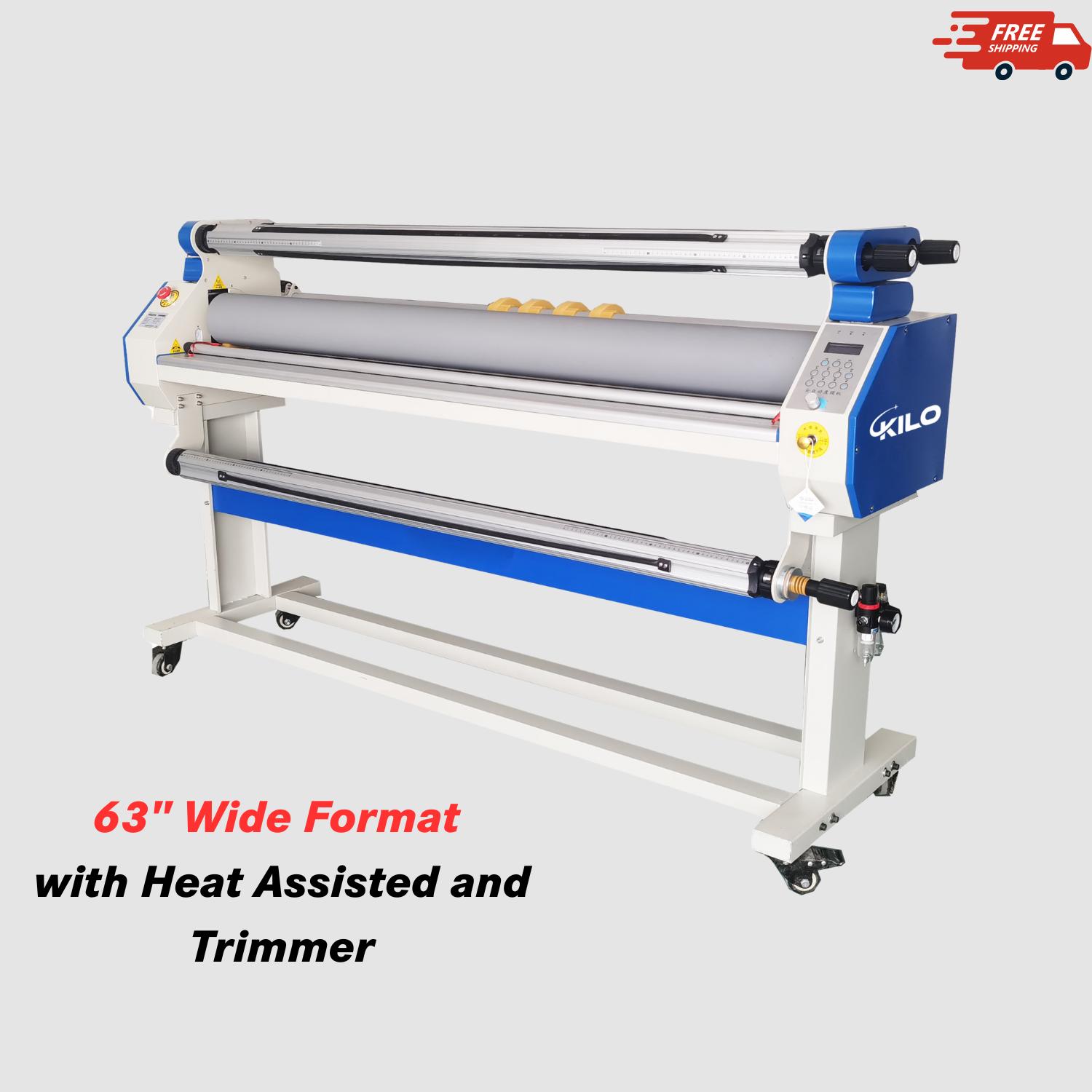 63in Full-Auto Cold Laminator Machine with Heat Assisted and Trimmer ...