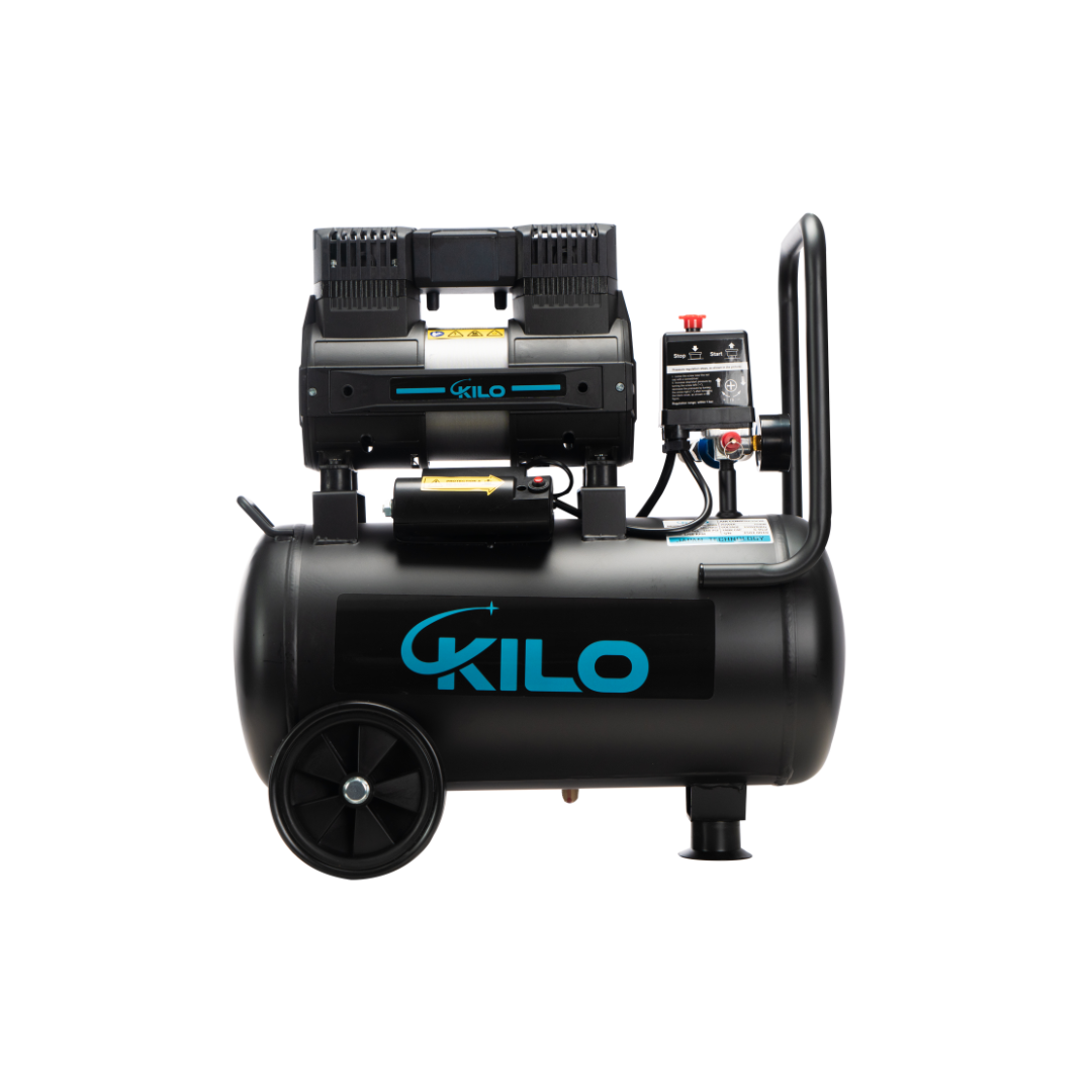 6.3 Gallon Air Compressor, 1.2HP, Max. 116PSI Pressure, 65 dB Ultra ...